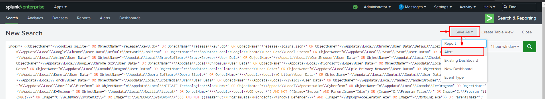 Threat Hunting: Detecting Browser Credential Stealing [T1555.003]